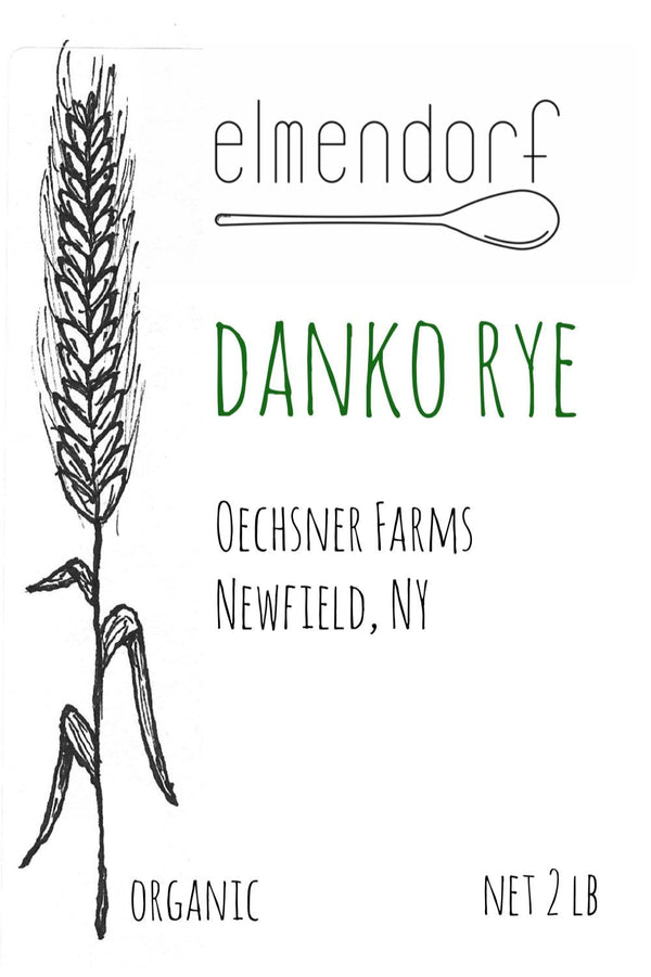 Heirloom Danko Rye Flour & Grain - Elmendorf Baking Supplies