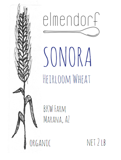 Heirloom Sonora Wheat & Grain - Elmendorf Baking Supplies